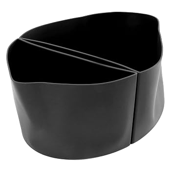 【中古】6QT シリコンスロークッカーライナー、2 in 1 スロークッカーディバイダーライナー、再利用可能な漏れ防止クロックポットライナーインサート、ノンスティック調理ライナー、家庭、キッチン、レストラン、食器洗い機対応(黒)【メーカー名...