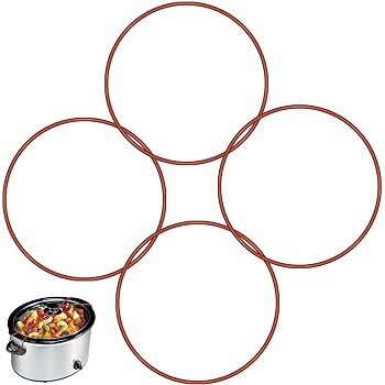 【中古】FOWSRHRG 4個 蓋ラッチストラップ ラバーバンド 固定鍋蓋用 6,7,8クォートのハミルトンビーチクロックポットスロークッカーに対応 (レッド)【メーカー名】【メーカー型番】【ブランド名】FOWSRHRG スロークッカー 【...