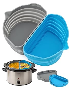 【中古】スロークッカーライナー クロックポット用 6~8クォート BPAフリー 2個 6~8クォート オーバルスロークッカー用 再利用可能なシリコンスロークッカーライナー 廃鍋用 食器洗い機対応【メーカー名】【メーカー型番】【ブランド名】Z...