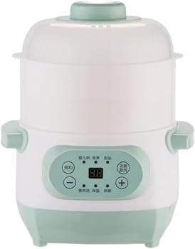 【中古】Heuitgs 電気煮込み鍋、セラミックスープ鍋、家庭用焦げ付き防止ミルク鍋、自動予約防水煮込み鍋、健康のお粥電気煮込み鍋 (グリーン,B)【メーカー名】【メーカー型番】【ブランド名】Heuitgs スロークッカー 【商品説明】He...