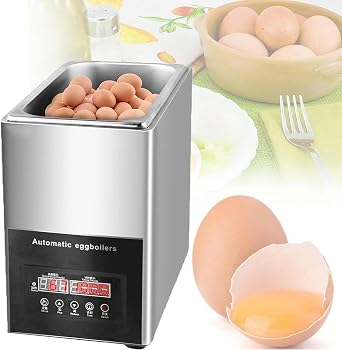 【中古】800W 業務用温泉卵調理器、タイマー 0~99分 50個 インテリジェント卵調理器 9l 大容量 自動半熟卵 半熟卵マシン オムレツ 110V【メーカー名】【メーカー型番】【ブランド名】WJFRBLUCK(小さな店) スロークッカ...