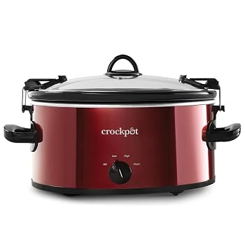 【中古】Crock-Pot SCCPVL600S Cook' N Carry 6クォート オーバル型 手動 ポータブル低温調理器 ステンレススチール製 6クォート レッド SCCPVL600-R【メーカー名】【メーカー型番】【ブランド名】C...