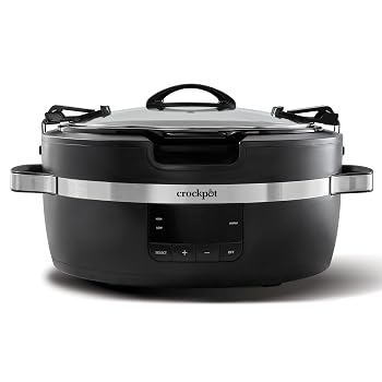 【中古】Crock-Pot サーモシールド スロークッカー 持ち運びやすいハンドル付き | 6クォート 手動スロークッカー ブラック【メーカー名】【メーカー型番】【ブランド名】Crock-Pot スロークッカー 【商品説明】Crock-Po...