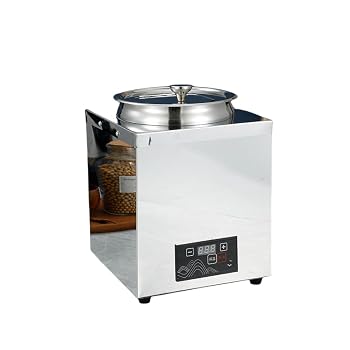 【中古】10L食品用スープ釜ウォーマー, 業務用電気式スープウォーマー温度調整と, レストランおよび大家族のため (シルバー)【メーカー名】【メーカー型番】【ブランド名】foke スープメーカー 【商品説明】10L食品用スープ釜ウォーマー,...
