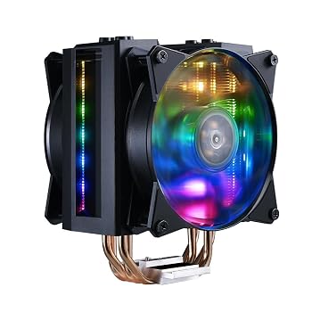 【中古】Cooler Master 12cmデュアル冷却ファン搭載 空冷CPUクーラー MasterAir MA410M [MAM-T4PN-218PC-R1]【メーカー名】【メーカー型番】【ブランド名】Cooler Master CPUフ...