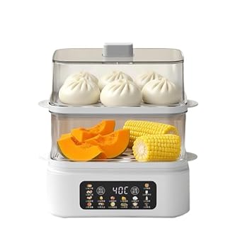 【中古】ArcticDeer 電気蒸し器 大容量 多機能 一体型 自動 朝食メーカー 外付け給水 3段式 ステンレス スチームクッカー 家庭用 予約・保温機能付き 一人暮らし・家族向け (A,2層)【メーカー名】【メーカー型番】【ブランド名...