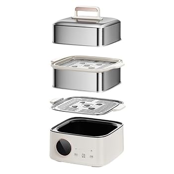 【中古】電気蒸し器ステンレス鋼多機能家庭用三層スチームシチュー電気蒸し器朝食機【メーカー名】【メーカー型番】【ブランド名】LFYENVGSHE スチームクッカー 【商品説明】電気蒸し器ステンレス鋼多機能家庭用三層スチームシチュー電気蒸し器朝...