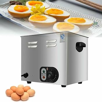 【中古】業務用ホットスプリング自動卵調理器、タイマーとカウントダウン機能付き2600W電気卵調理器、卵60個用、半熟、中熟、ポーチド、固ゆで卵を素早く調理できる蒸し器?/【メーカー名】【メーカー型番】【ブランド名】EKFUTMEB スチーム...