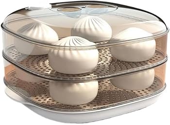 【中古】WOLKKAM 電子レンジ専用加熱スチームボックス食品グレード透明蒸し器ホットパン蓋付き家庭用多機能ホットディッシュ (2階,ホワイト)【メーカー名】【メーカー型番】【ブランド名】WOLKKAM スチームクッカー 【商品説明】WOL...