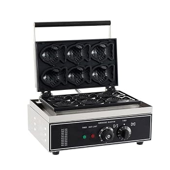 【中古】たい焼き機、均一加熱、110V加熱焼成機、さくさくかまぼこ機、業務用機械、 業務用電気加熱たい焼き焙煎機 (ブラック)【メーカー名】【メーカー型番】【ブランド名】GRWOO スチームクッカー 【商品説明】たい焼き機、均一加熱、110...