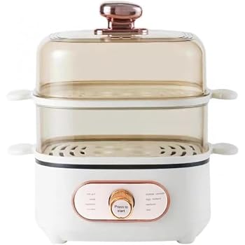 【中古】NETWOW 電気蒸し器2段調理 大容量11L 多機能 スチームクッカー 蒸し料理用アミ 自動電源オフ タイマー付 調理家電 スチーマー 蒸す ヘルシー 温野菜 サラダチキン ゆで卵 コンパクト 小さい 朝食用機械 卵蒸し器 スチー...