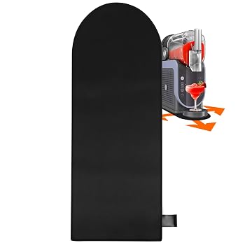 【中古】Slushieマシンアクセサリー、NinjaスラッシュマシンFS301/FS301C/FS300用、スムーズにスライドするパッド、冷凍飲料ドリンクメーカー、収納ストラップ付き素早くスライドするマット、19.69 x 7.76インチ【...
