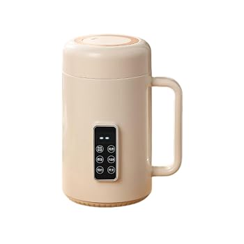 【中古】TAYTHI電気ポット ポータブル 保温鍋 調理ポット 500W急速加熱・12時間予約機能付き マグカップ型電気鍋 1L大容量 調理ポット 保温対応 スープメーカー 一人暮らし オフィス 家電 (オフホワイト)【メーカー名】【メーカ...