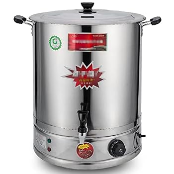 【中古】蛇口付きステンレス鋼電熱温水器、大容量アンチドライケータリング壷、家族の集まり用温水ミルクティーなど、蛇口なし、58L【メーカー名】【メーカー型番】【ブランド名】【商品説明】蛇口付きステンレス鋼電熱温水器、大容量アンチドライケータリ...