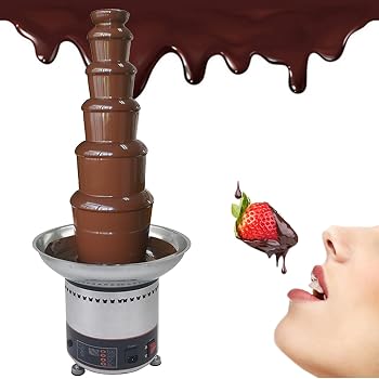 【中古】4/5/6/7 段電気溶解機、チョコレートファウンテン、ホットチョコレートフォンデュポットファウンテンパーティーフォンデュ、ナチョチーズ、バーベキューソース、ランチ、リキュール用,6floors【メーカー名】【メーカー型番】【ブラン...