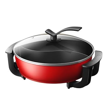 【中古】Bivoyud電気ノンスティック6クォートしゃぶ鍋 仕切り付き (6L鴛鴦鍋)【メーカー名】【メーカー型番】【ブランド名】Bivoyud 卓上調理鍋, 電気ポット 【商品説明】Bivoyud電気ノンスティック6クォートしゃぶ鍋 仕切...