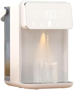 【中古】JOGIO 卓上ウォーターサーバー 湯沸かしポット大容量6段階温度調整?3秒瞬間熱湯?8段階の水出力はオプションですチャイルドロック保護、水不足保護、感電保護機能付き 安全設計 簡単操作 家庭用 電気ポット ウォーターサーバー コン...