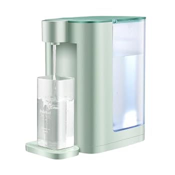 【中古】JICOMUSウォーターサーバー 3L ホットウォーターサーバー 卓上 家庭用 5段階温度調節 3秒瞬間熱湯 安全設計 操作簡単 節電対策 電気ケトル 家庭 キッチン オフィス (グリーン)【メーカー名】【メーカー型番】【ブランド名...