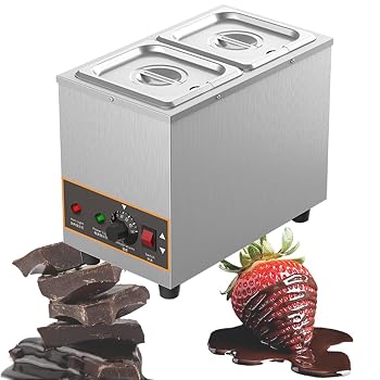 【中古】チョコレートメルティングポット |プロ仕様のチョコレート テンパリング マシン |加熱チョコレート | 86?-203? 調節可能 |ステンレススチール ミルク コーヒー チーズ メルター |食品保温機 1.7*2L【メーカー名】【...