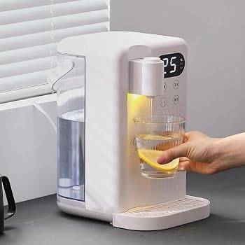 【中古】電気ポット 湯沸かしポット 瞬間熱湯対応 卓上ウォーターサーバー Demanca 3段保温機能 節電タイマー付き 3L軽量ボディ 安全オートオフ パネル液晶表示 離乳食作り/お茶の温度調整に最適化 (A)【メーカー名】【メーカー型番...