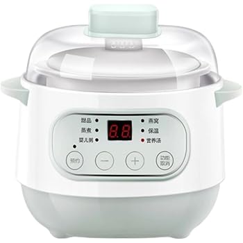 【中古】電気シチューポットセラミックストックポット 防水 自動タイマー 保温機能 多機能調理 Tasydi (?色)【メーカー名】【メーカー型番】【ブランド名】Tasydi グリルパン・直火プレート, 電気ポット 【商品説明】電気シチューポ...