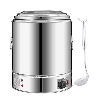 【中古】スープスプーン付きステンレス鋼ケータリング壷、市販の湯沸かし器茶壷、高い熱伝達効率と乾式燃焼を防ぐことができます、50L【メーカー名】【メーカー型番】【ブランド名】【商品説明】スープスプーン付きステンレス鋼ケータリング壷、市販の湯沸...