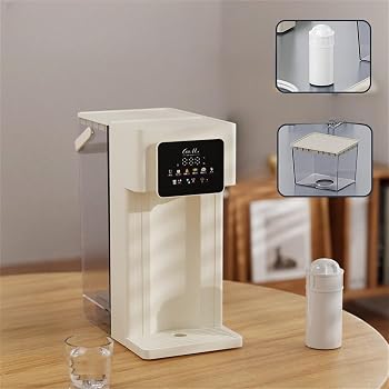 【中古】Amecke ウォーターサーバー 、 温水、 常温の水 、3L、 卓上家庭用、 2000Wハイパワー 、3秒即湯 、7段階の温度調整、10のカスタマイズされた水出力プリセット、 12段階温度調整、 家庭 、キッチン 、オフィス 子供...