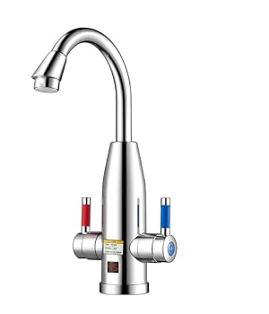 【中古】瞬間湯沸かし蛇口 インスタント電気蛇口温度表示付きステンレス鋼タンクレス給湯器温冷両用 3400 ワット 電気水暖房シャワー キッチン【メーカー名】【メーカー型番】【ブランド名】DFPIOO(フピオー) 電気ケトル 【商品説明】瞬間...