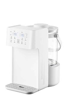 【中古】KDBT 調乳ポット 3L大容量 電気ケトル 温度調節 ミルクウォーマー 24時間保温 ミルクメーカー 湯沸かし器 赤ちゃん 調乳 ケトル 電気ポット コーヒーポット 哺乳瓶ウォーマー 外出用 安全設計 母?級材質 (ホワイト,31...