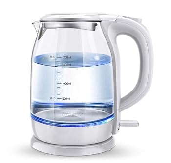 【中古】ケトルケトルティーポットキッチンケトル家庭用ガラスケトル電気ケトル電気加熱ステンレス鋼304大容量、ホワイト、A Present【メーカー名】【メーカー型番】【ブランド名】FFOCCO 電気ケトル 【商品説明】ケトルケトルティーポッ...