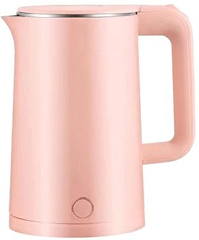 【中古】電気ケトル、ステンレス鋼ケトル、ホームポータブル、ワンピースコントロール付き自動シャットオフ2.2Lケトルお湯でお茶を調理するための大口径アンチスカルドデザイン、ピンク、白（ピンク）【メーカー名】【メーカー型番】【ブランド名】SHA...