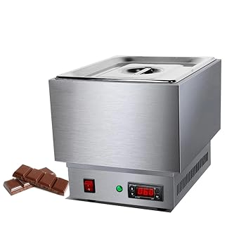【中古】業務用チョコレートテンパリングマシン、温度制御付きチョコレート溶解機、空気加熱式チョコレート溶解機、チョコレート/ミルク/クリーム用ステンレス製フードウォーマー、A、A【メーカー名】【メーカー型番】【ブランド名】YSDNABZAX ...