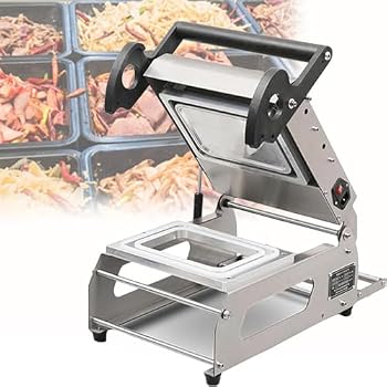 【中古】効率的な包装を実現する手動式食品トレイシーラーマシン。レストラン、シーフード店、バーベキュー店に最適。【メーカー名】【メーカー型番】【ブランド名】HEILUDAN 業務用厨房家電 【商品説明】効率的な包装を実現する手動式食品トレイシ...