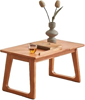 【中古】レトロな凸型窓付き無垢材コーヒーテーブル - リビングルーム用長方形禅畳ベッドショートテーブル、ヴィンテージスタイルの家庭用家具（木製）【メーカー名】【メーカー型番】【ブランド名】Guihengstore 貴亨店 フードドライヤー ...