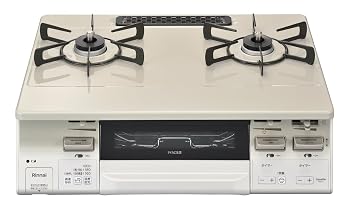 【中古】リンナイ ガステーブル 【都市ガス用/左強火力】 RT66WH7RGA-CWL 13A ラクシエファイン【ココットプレート同梱】 ガスコンロ クリームベージュ【メーカー名】【メーカー型番】【ブランド名】リンナイ(Rinnai) ガス...