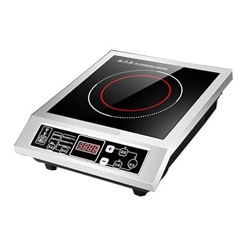 【中古】TAYTHI 卓上IHクッキングヒーター 卓上 3500W 大火力 静音設計 防水 防爆ガラスパネル ステンレス鋼ボディ 中華鍋対応 家庭用・業務用 電気調理器 110V 電気コンロ タイマー予約機能付き (A)【メーカー名】【メー...