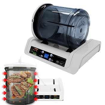 【中古】卓上モデル肉マリネマシン真空豚肉/牛肉肉マリネ小さな肉真空タンブラーキッチンバーベキュー肉タンブラーマリネーター、33x25x24cm【メーカー名】【メーカー型番】【ブランド名】LMYYDES 低温調理器 【商品説明】卓上モデル肉マ...
