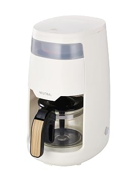 【中古】ニュートラル コーヒーメーカー ドリップ式 5杯用 650ml メッシュフィルター 蒸らし機能搭載 ホワイト NR-K-CM2-WH【メーカー名】【メーカー型番】【ブランド名】ニュートラル(Neutral) コーヒーメーカー 【商品...