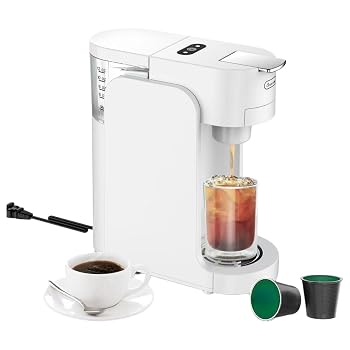 【中古】LPYROSE 全自動カプセルコーヒーマシン 4in1マルチカプセル対応 20bar高圧抽出 コンパクト 軽量 家庭用 オフィス用 コーヒーメーカー カプセル式 エスプレッソマシン コーヒーマシーン ワンタッチ操作 省エネ 日本電源...