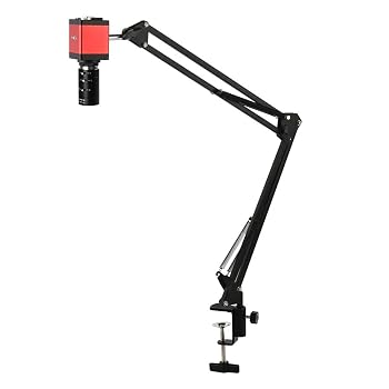 【中古】実験用顕微鏡スライド 4MP VGA HDMI 工業用ビデオ顕微鏡カメラ 6-60mm ビッグビジュアル固定焦点ズームレンズ PCB 電話修理用 PCB SMD 修理ツール 顕微鏡部品(VGA HDMI Set)【メーカー名】【メー...