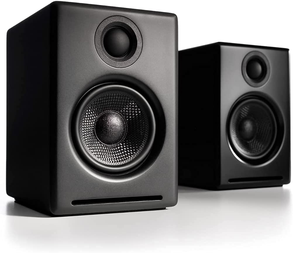 【中古】【国内正規品】Audioengine オーディオエンジン A2＋ワイヤレス・パワードスピーカー l Bluetooth aptX対応・16bit DACアンプ内蔵(ブラック)【メーカー名】【メーカー型番】【ブランド名】AudioEn...