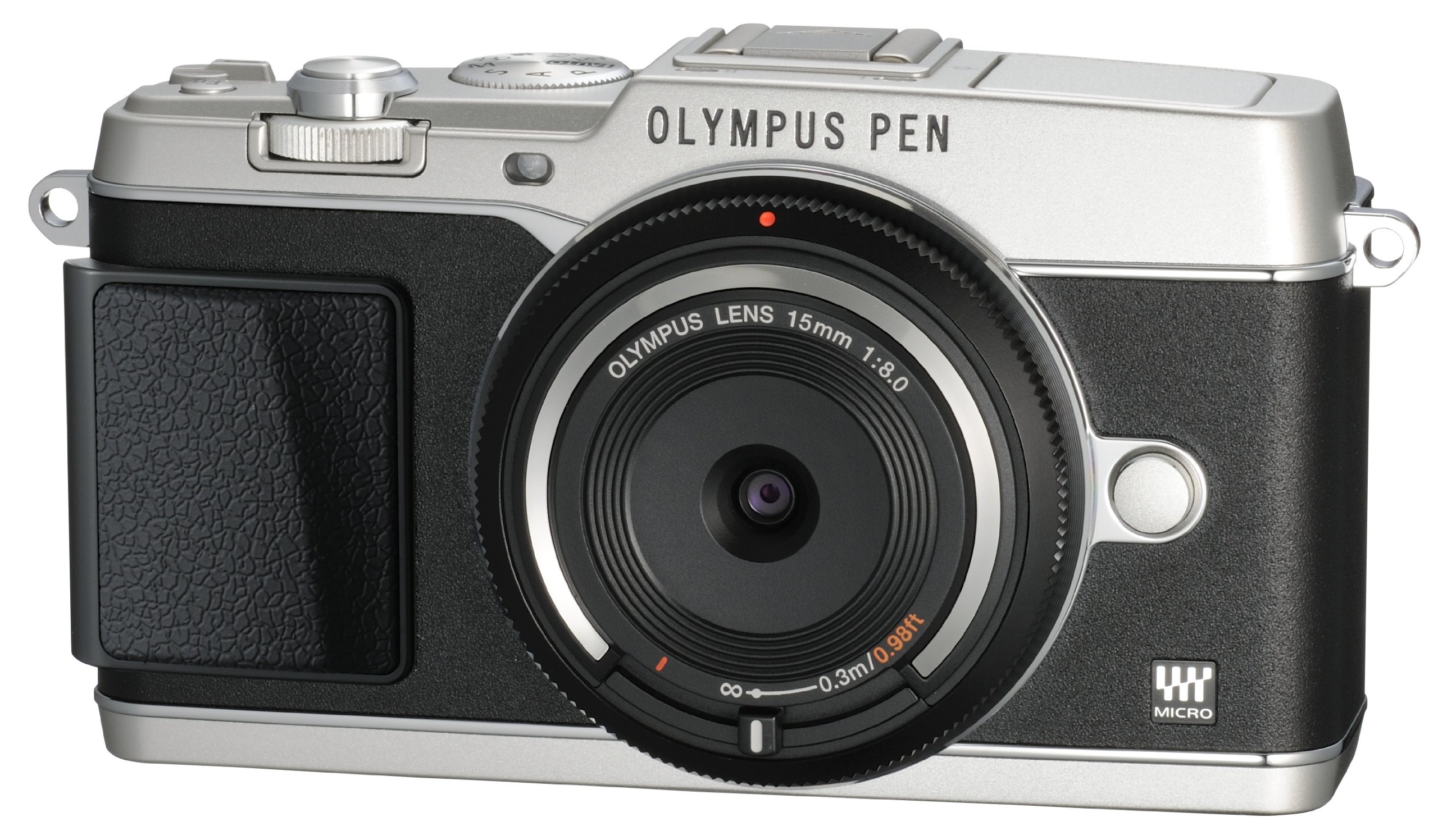【中古】OLYMPUS マイクロ一眼 PEN E-P5 ボディ(ボディキャップレンズ BCL-1580セット) シルバー E-P5 BODY SLV【メーカー名】【メーカー型番】【ブランド名】OM SYSTEM/オリンパス ミラーレス一眼 ...