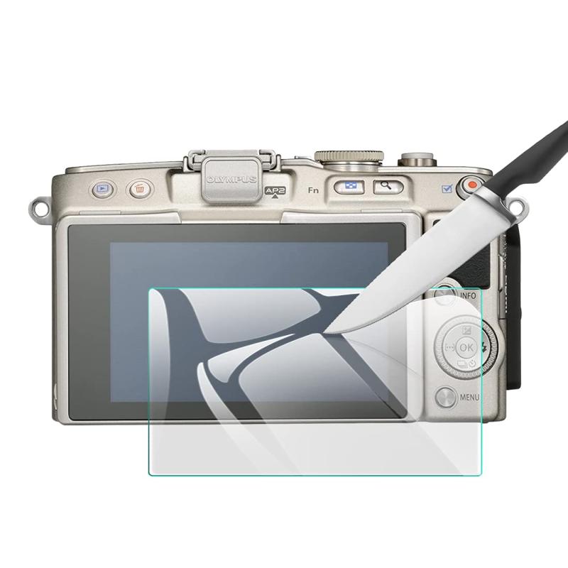 EternalStars 3枚 液晶保護フィルム カメラスクリーンプロテクターガラス 硬度9H フルカバープロテクション 対応カメラモデルはOlympus Mirrorless SLR E-PL6です【対応機種】Olympus Mirror...