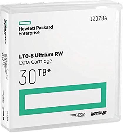 HPE LTO8 RW Ultrium 30TB データカートリッジ Q2078A 5本セットHPE(Hewlett Packard Enterprise) LTO-8 RW データカートリッジ　5巻パック