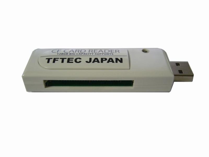 変換名人 カードリーダー 小型CFカードリーダー CF-USB2/2CF128GB対応