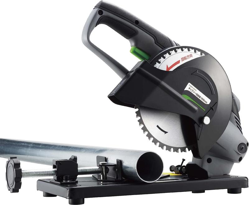 高儀(Takagi) チップソー切断機 165mm EARTH MAN CS-100TAA【加工物の固定・取り外しが素早くできるクイックバイス】 チップソー 電動工具 チップソー切断機 高速カッター 電動のこぎり 卓上丸ノコ チップソーで切...