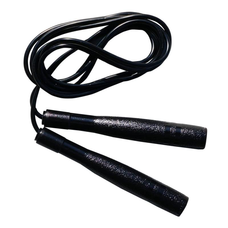 コクサイ なわとび トレーニング 筋トレ ダイエット トビナワ ジョイジャンプ ブラック J8123一般用とびなわ全長: 3m材質:プラスチック/ビニール(無垢)太さ: 4.5mmカラー:ブラック