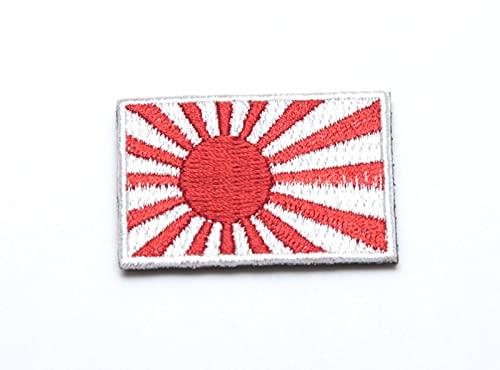 明日香縫製　エコノライン　旭日旗　パッチベルクロ付きパッチです