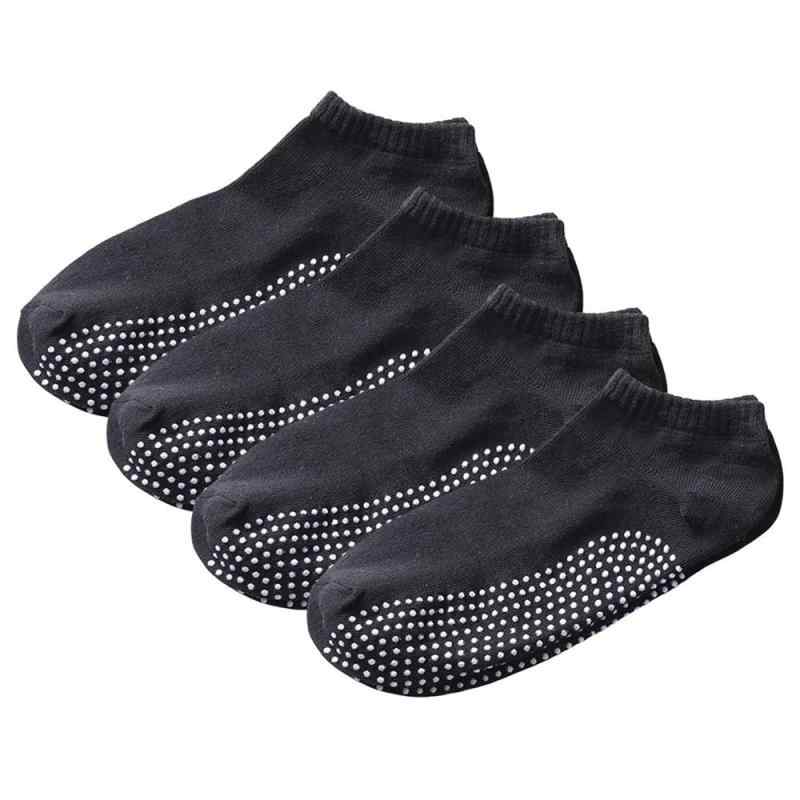 [Win.Deeper] ヨガ ソックス ヨガ靴下 ヨガ ソックス 靴下 ストレッチ 滑り止め付き ふんわり 吸湿 速乾 4色4足組<23-28cm>サイズ:約24-27cm（測り方の違いによって、2-3cmの誤差はご了承くださ...