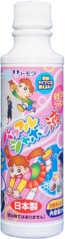 トモダ しゃぼん玉 パワフル シャボン玉液 250ml 日本製容量:250mlSTマーク表示商品主な製造国 :日本対象年齢 :3才以上
